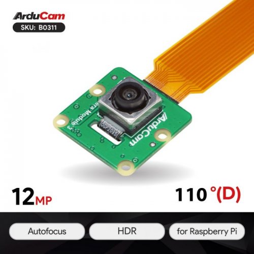 Buy Arducam B0311 12mp Imx708 Autofocus Camera Module 3 With Hdr Mode